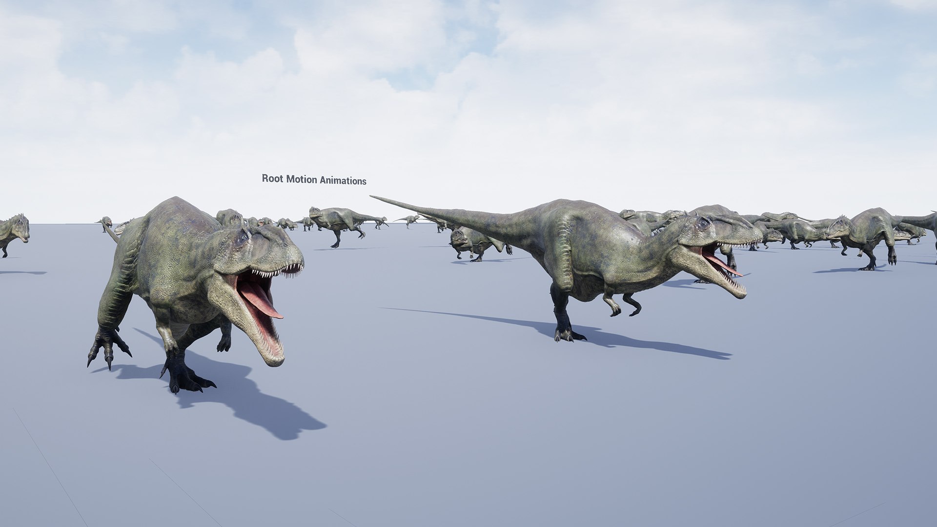 Carcharodontosaurus-Unreal Engine And Unity Project 3D Model ...
