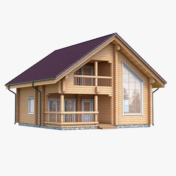 Log Cabin 3D Models for Download | TurboSquid