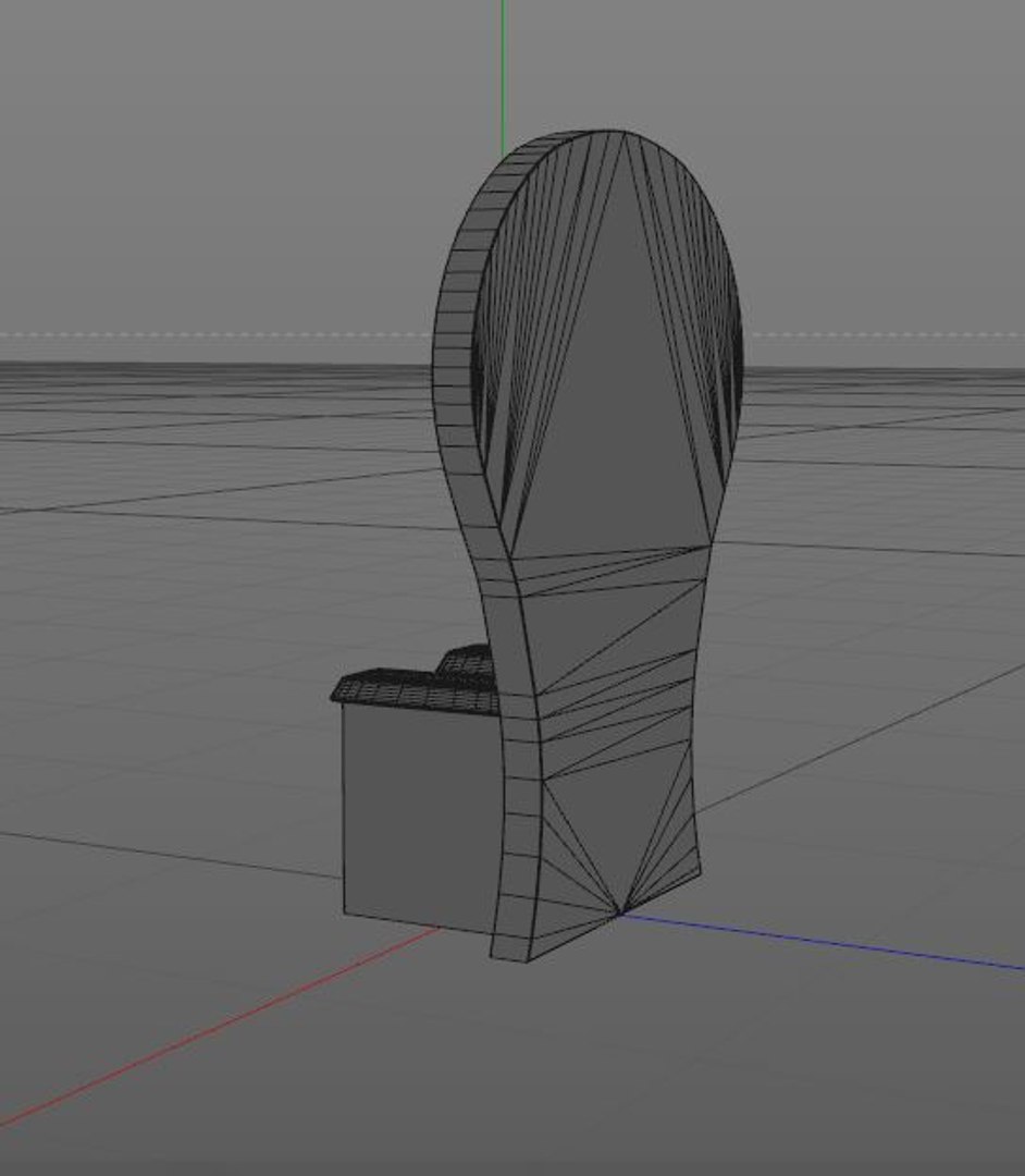 3D Throne Velvet Model - TurboSquid 1381496