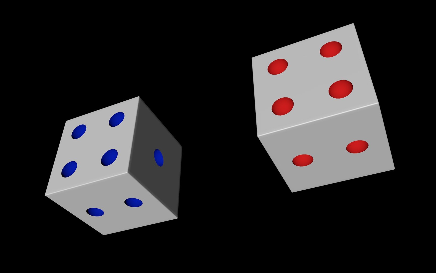 2 Dice Models ????????? ????? 3D - TurboSquid 1852606