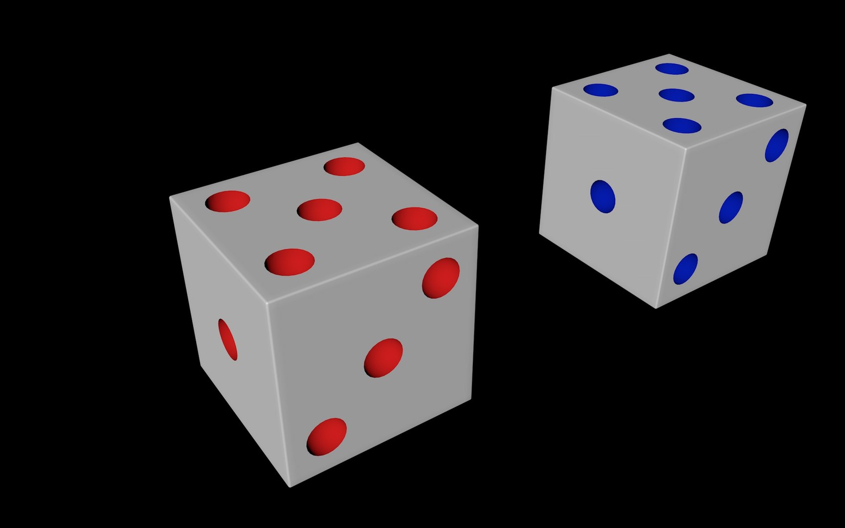2 Dice Models ????????? ????? 3D - TurboSquid 1852606