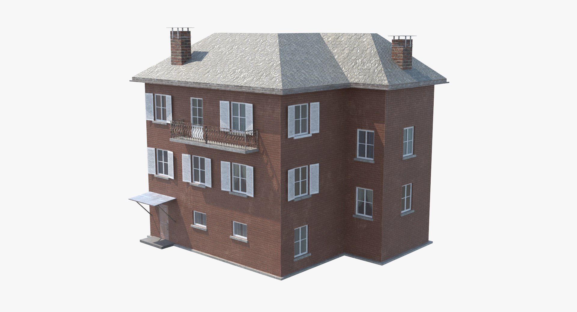 3D Games Townhouse - TurboSquid 1402701