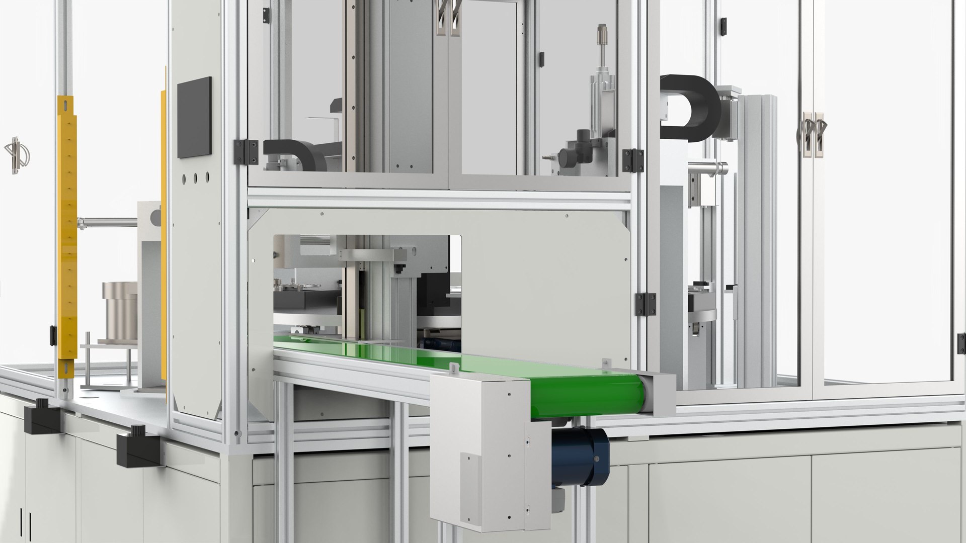 3D Automatic Fan Assembly And Unloading Machine - TurboSquid 1966911