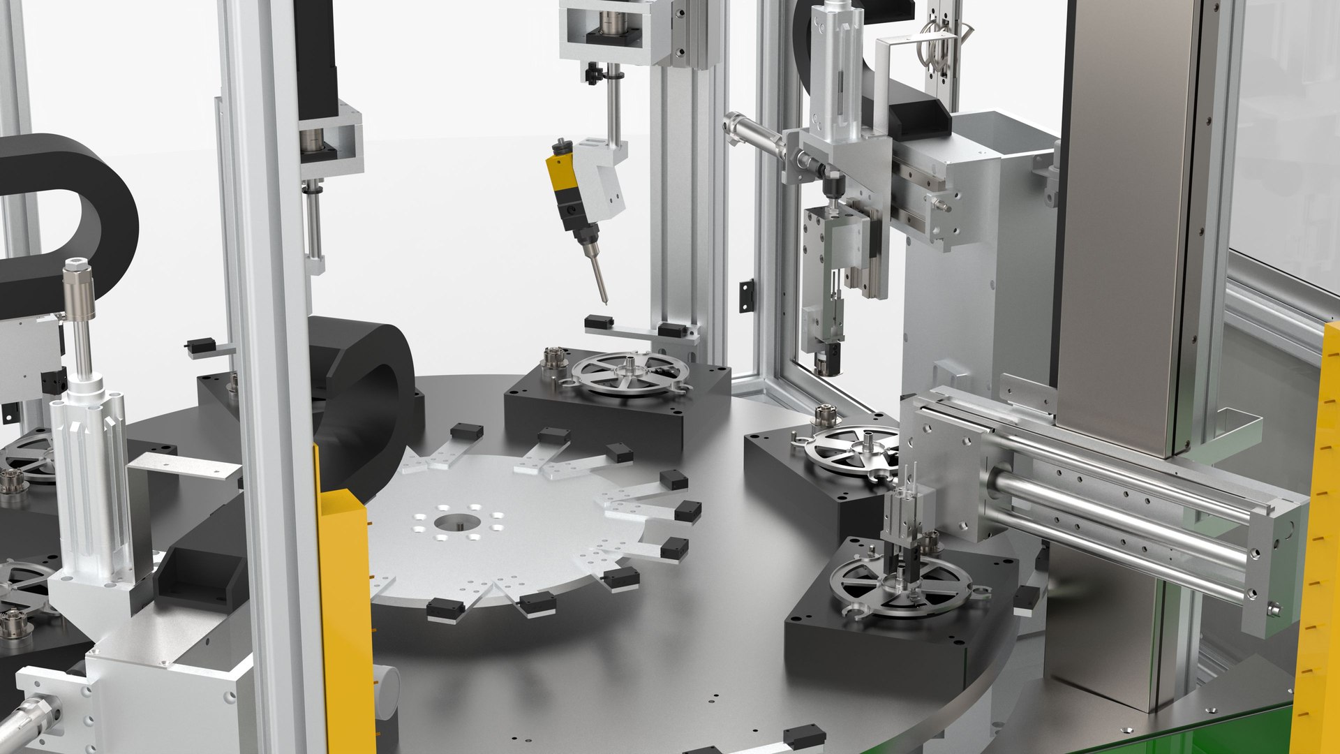 3D Automatic Fan Assembly And Unloading Machine - TurboSquid 1966911