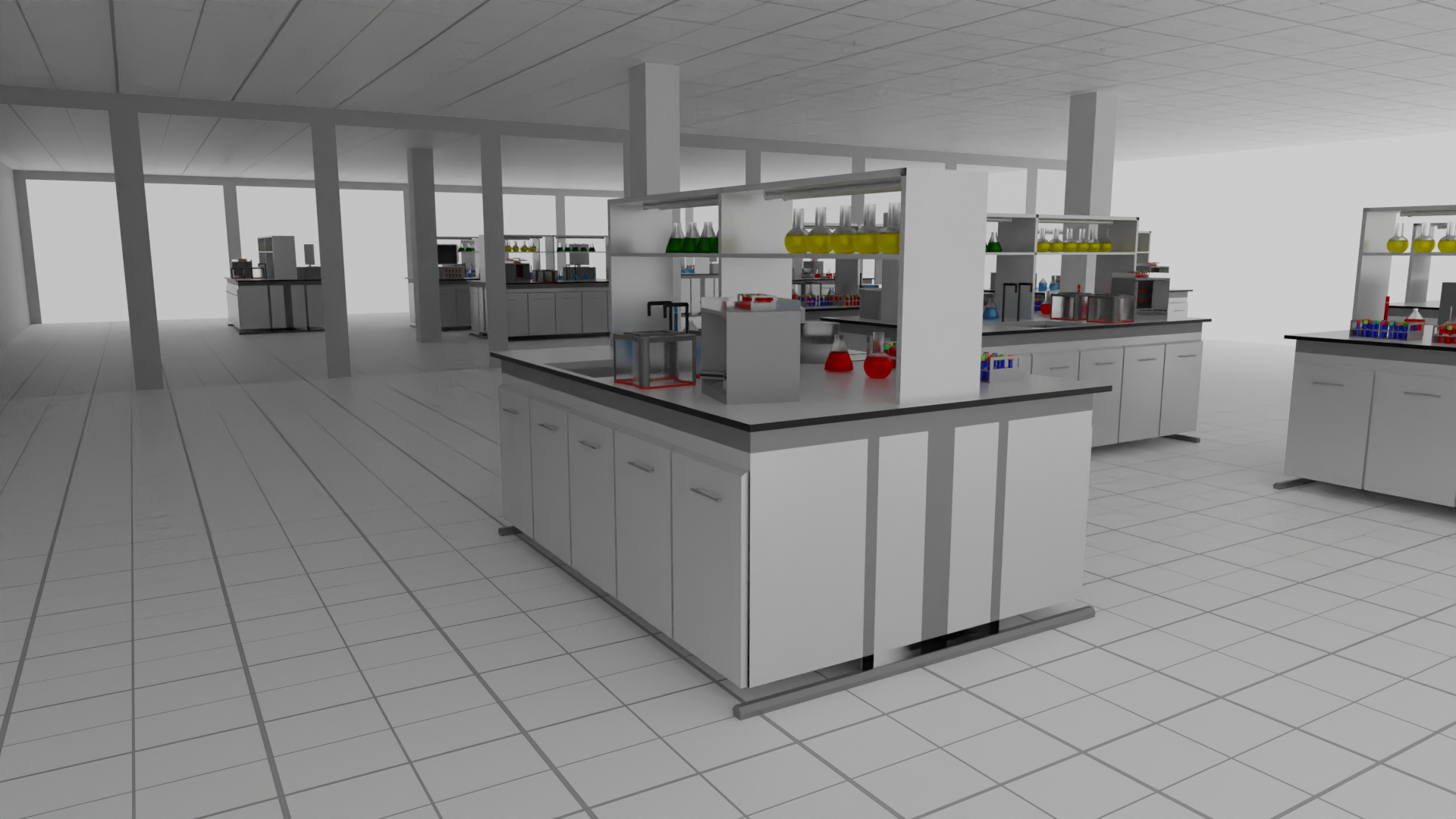 3D Laboratory - TurboSquid 1924032