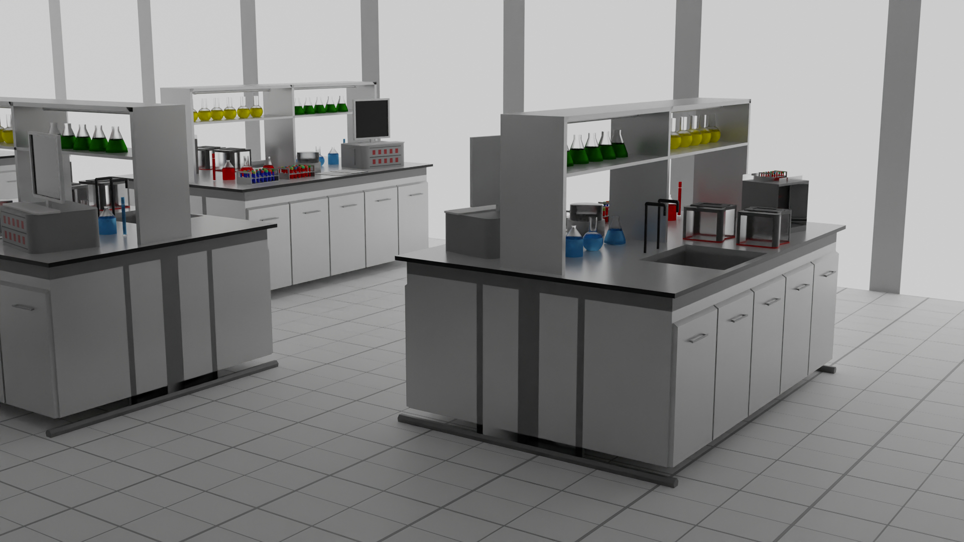3D Laboratory - TurboSquid 1924032