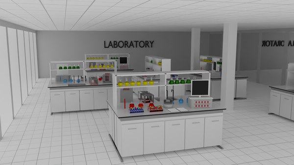 3D Laboratory - TurboSquid 1924032