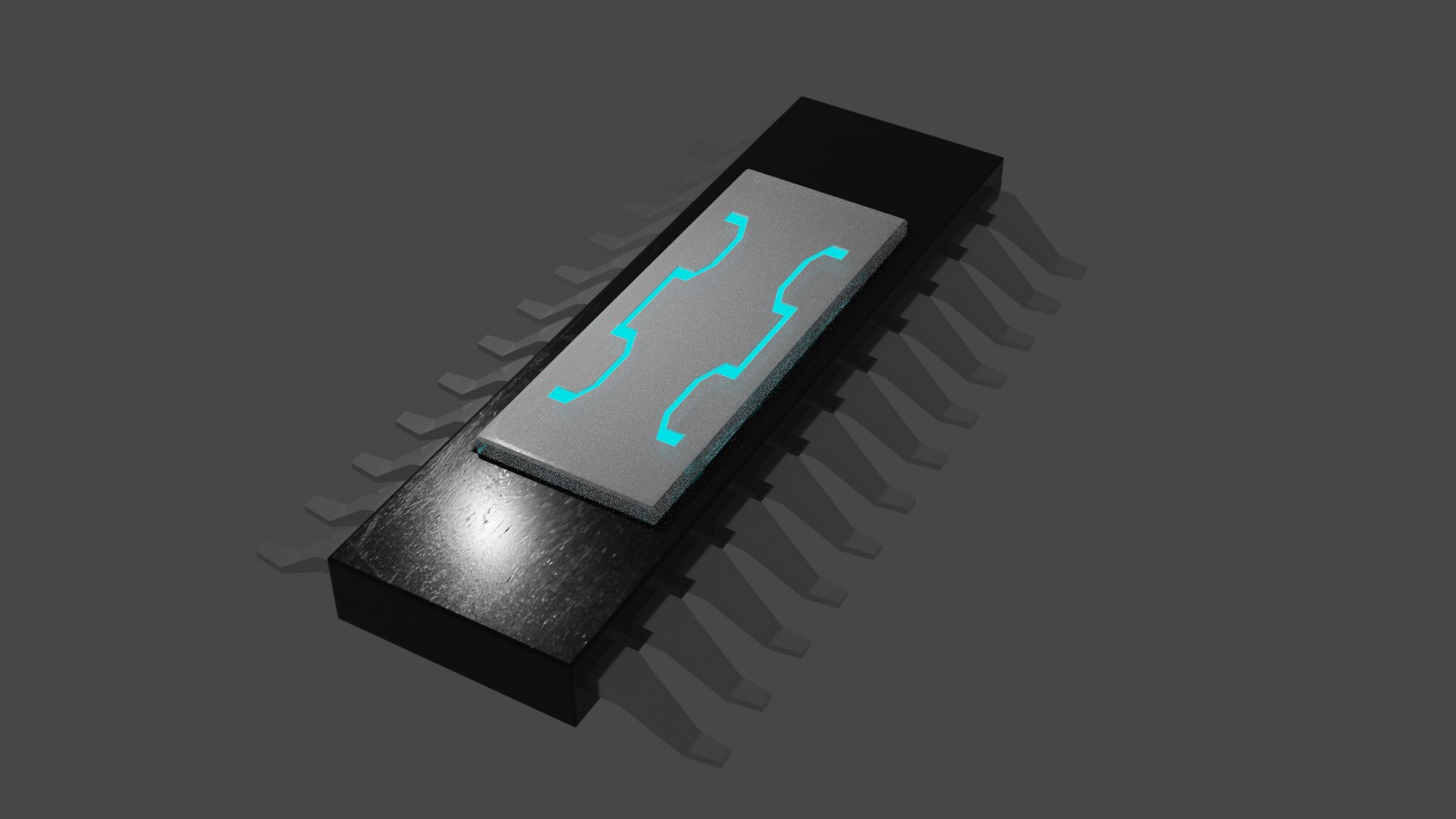 Simple Ic 3D - TurboSquid 1587883