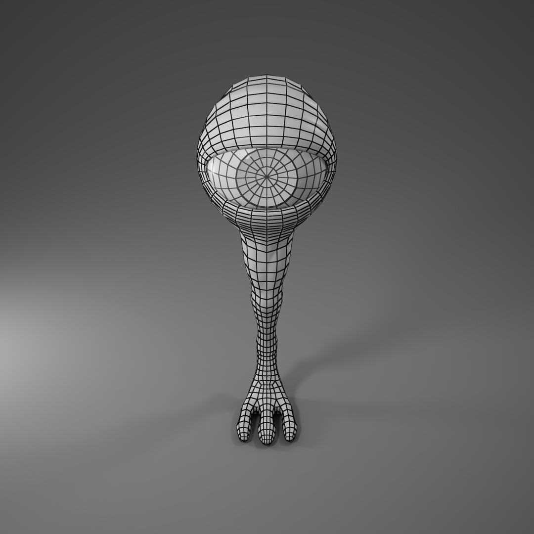 Creature Cyclop Character Rig 3D - TurboSquid 1152472