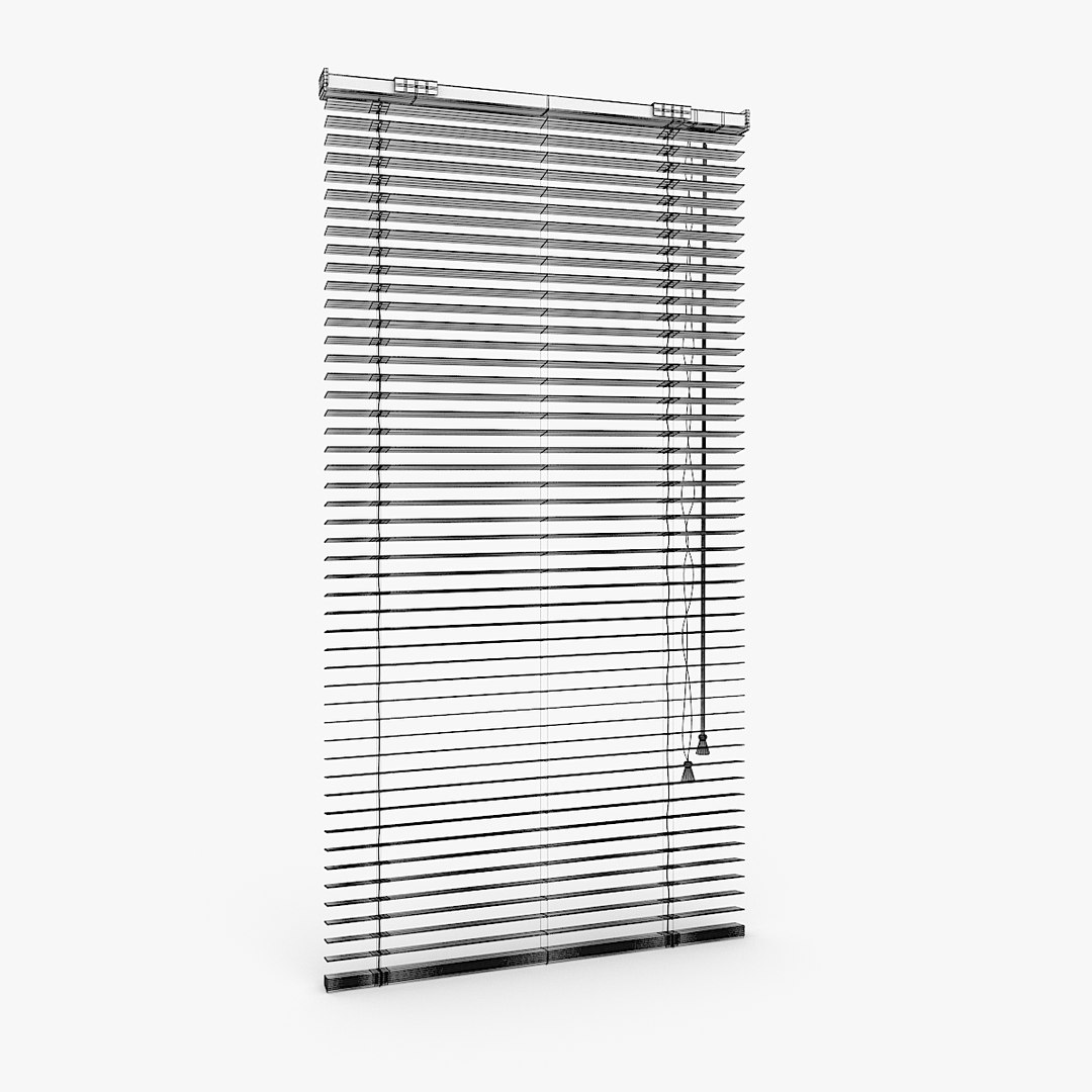 3ds Max Wooden Blinds