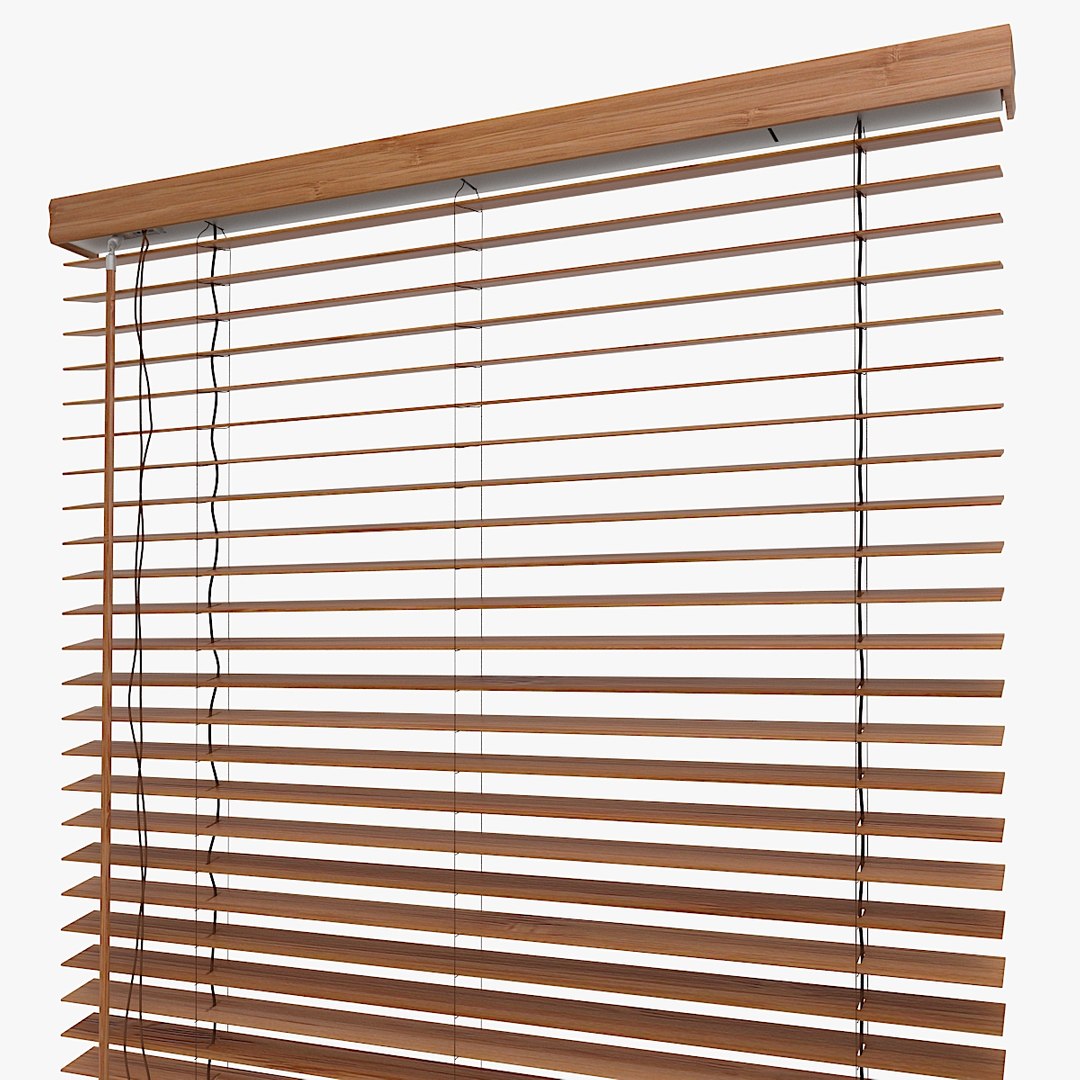 3ds Max Wooden Blinds