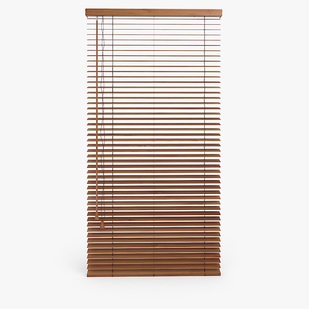 3ds Max Wooden Blinds