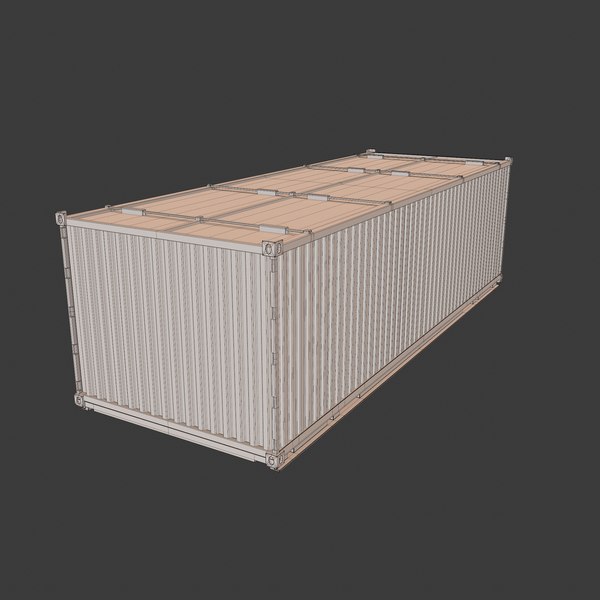 3D containers modeled body model - TurboSquid 1617044