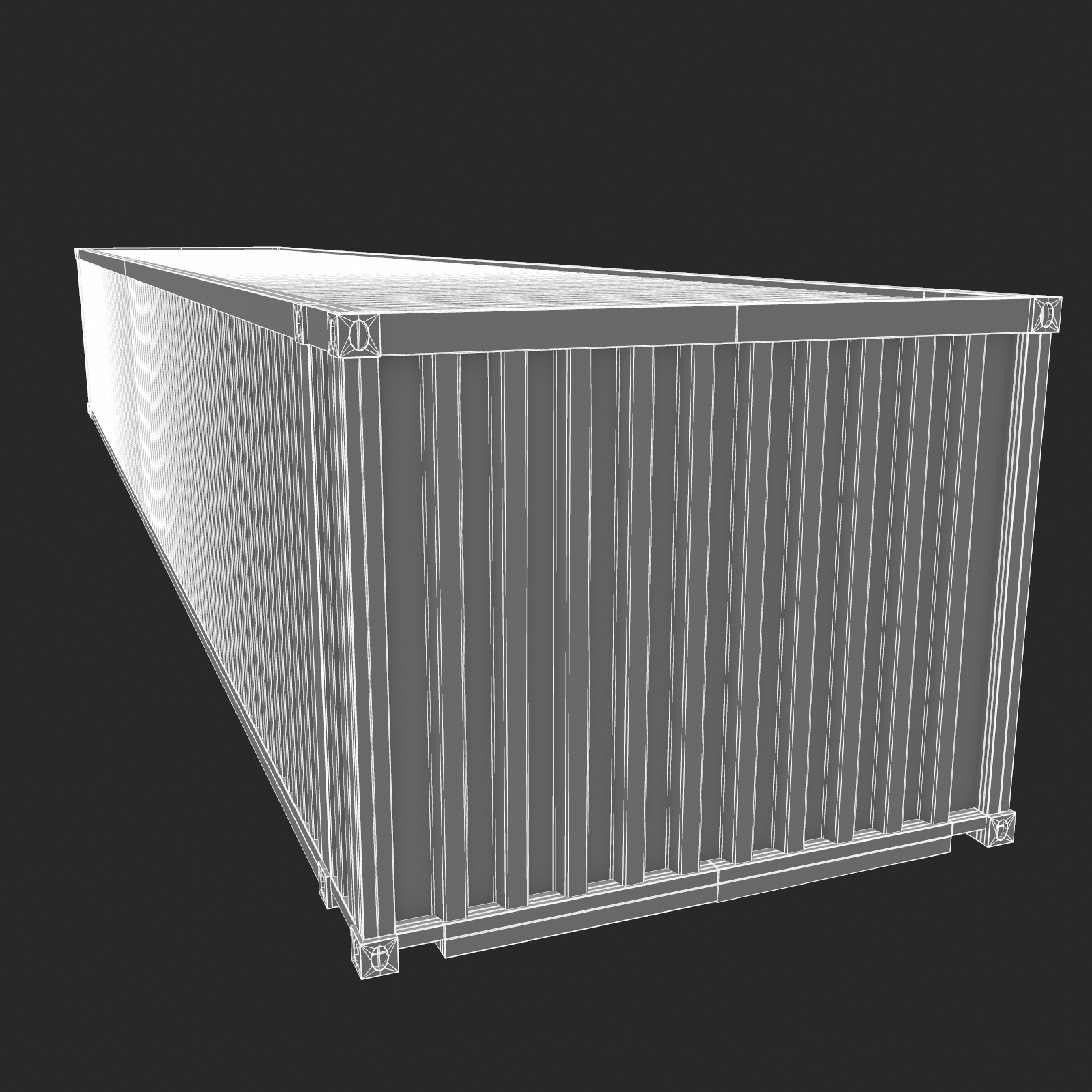 3D containers modeled body model - TurboSquid 1617044