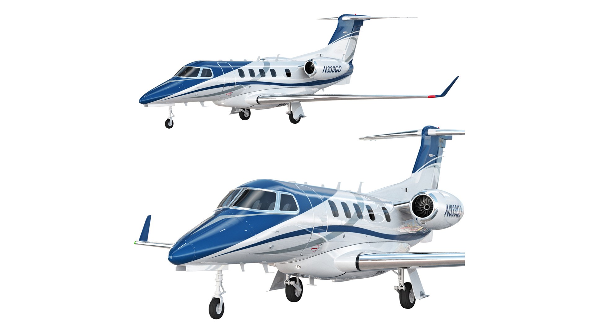 3D Embraer Phenom 300 Aircraft - TurboSquid 2312156