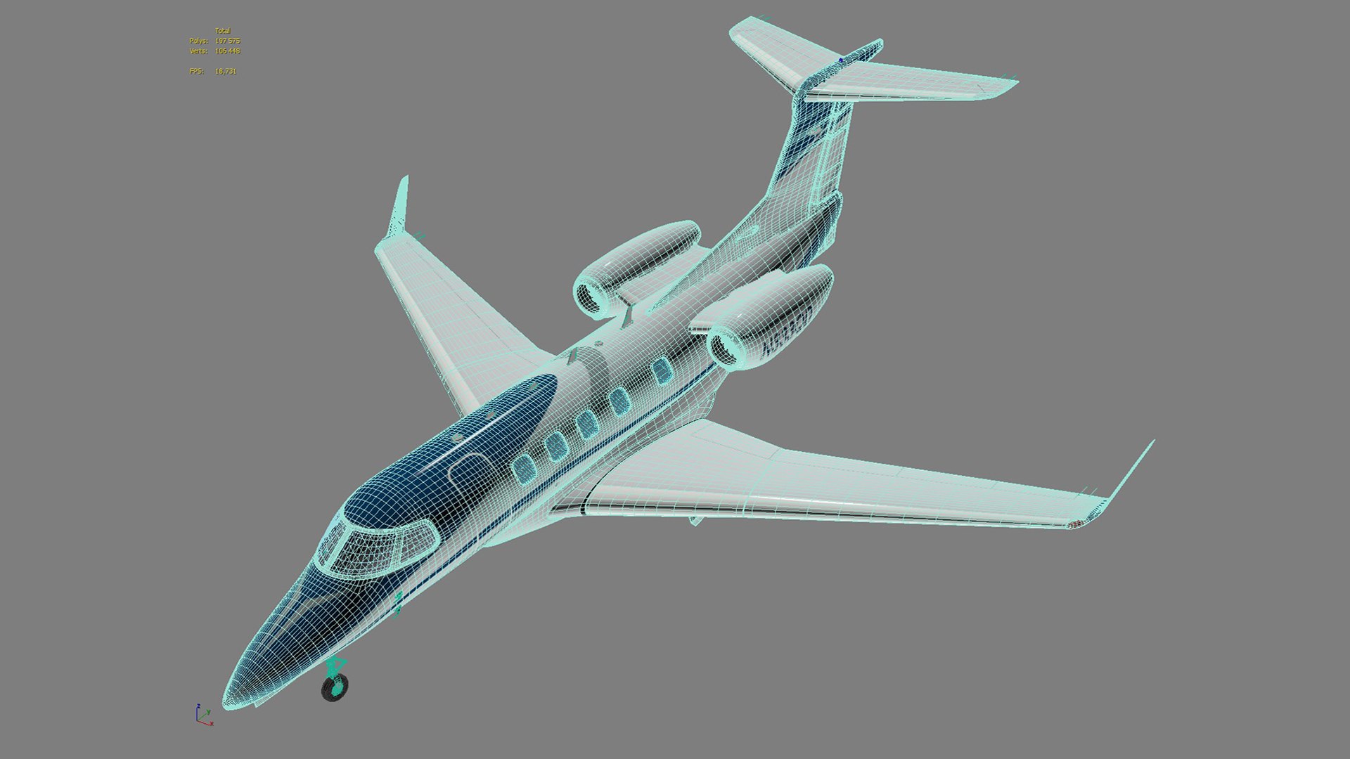 3D Embraer Phenom 300 Aircraft - TurboSquid 2312156