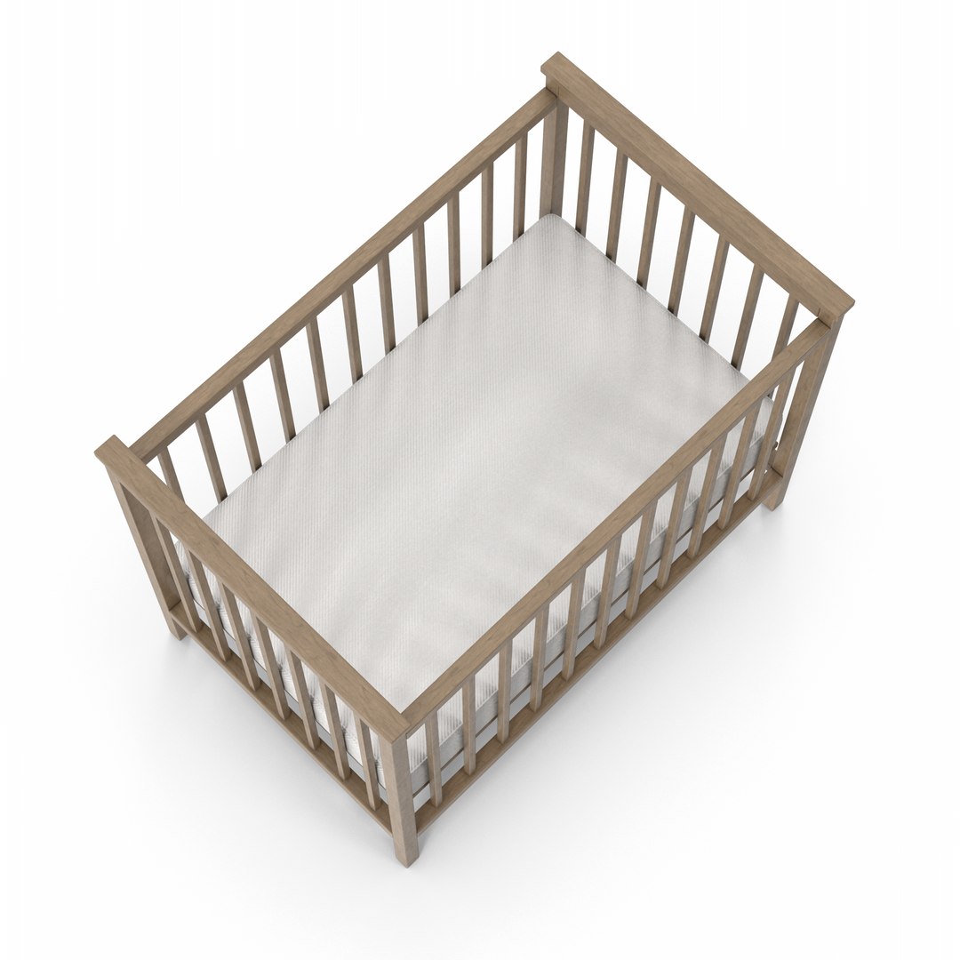 3D Model Baby Cot - TurboSquid 2126524
