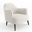 Armchairs dragonfly flexform lysandre 3D model - TurboSquid 1608367