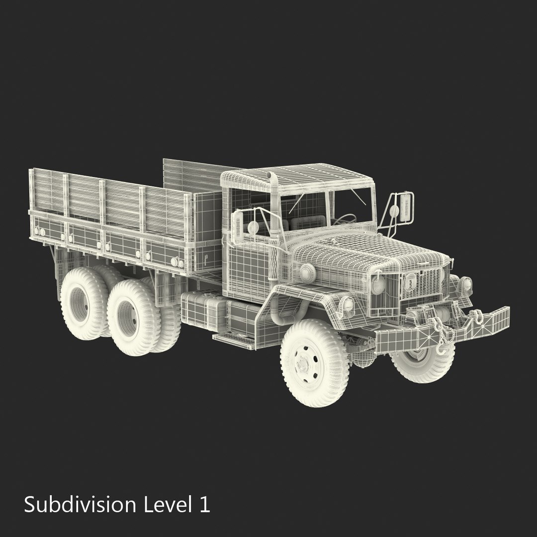 Military Cargo Truck M35a2 Max