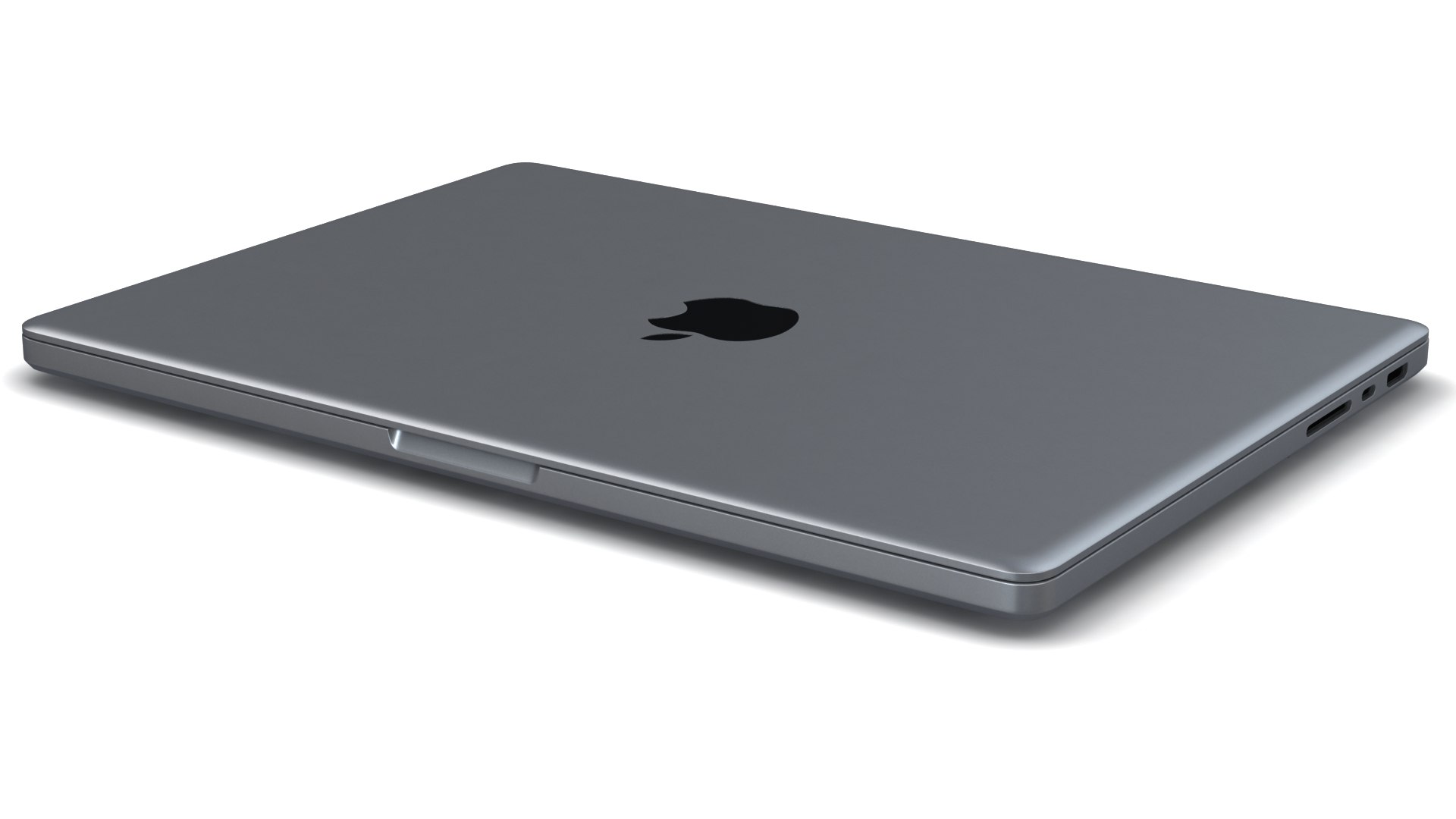 3D Apple MacBook Pro 16 inch 2021 Space Gray model - TurboSquid 1872546