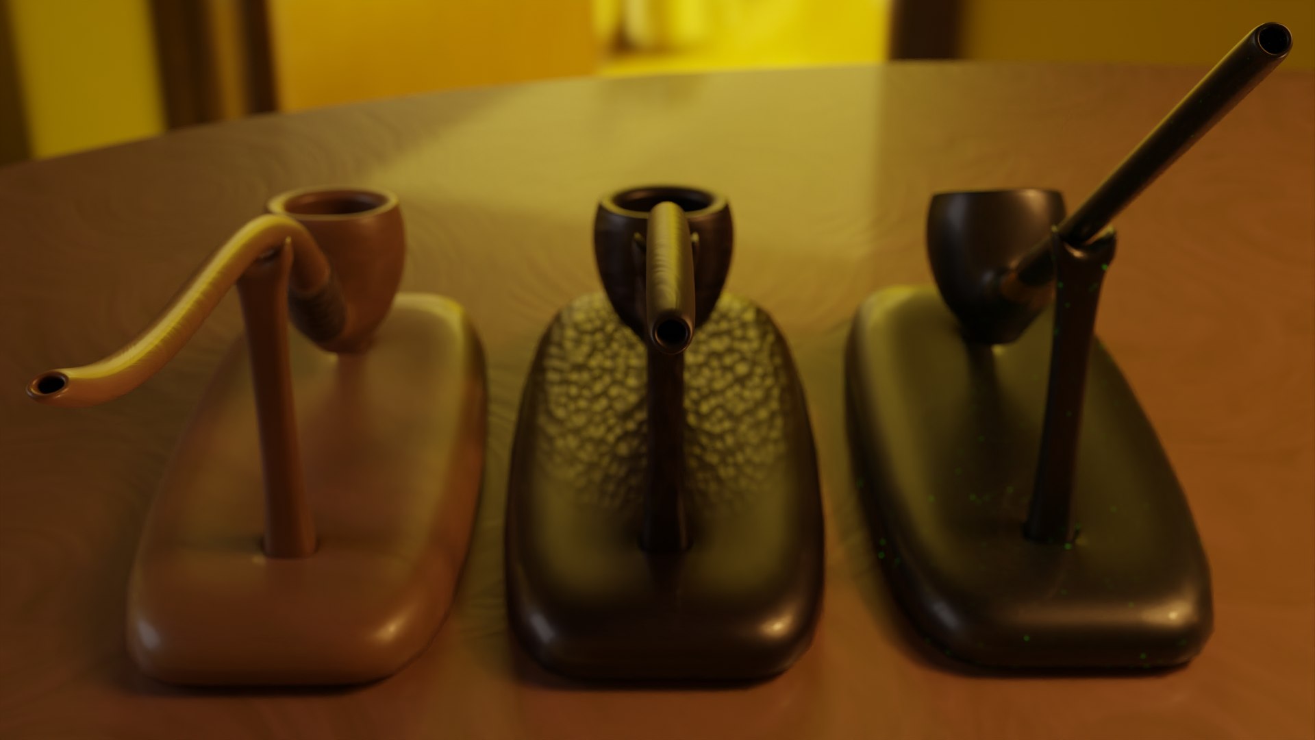 Hobbit Pipes Collection 3D model - TurboSquid 1975860