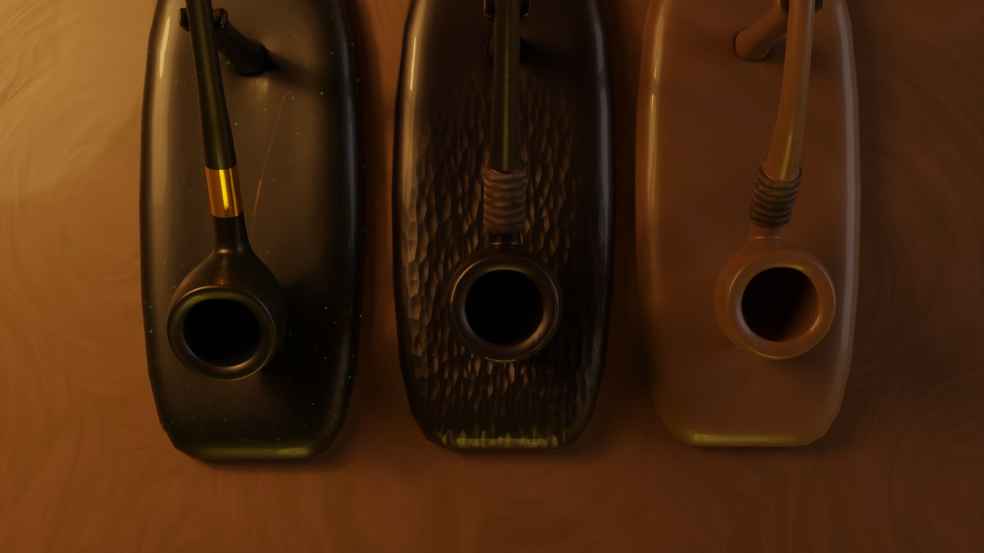 Hobbit Pipes Collection 3D model - TurboSquid 1975860