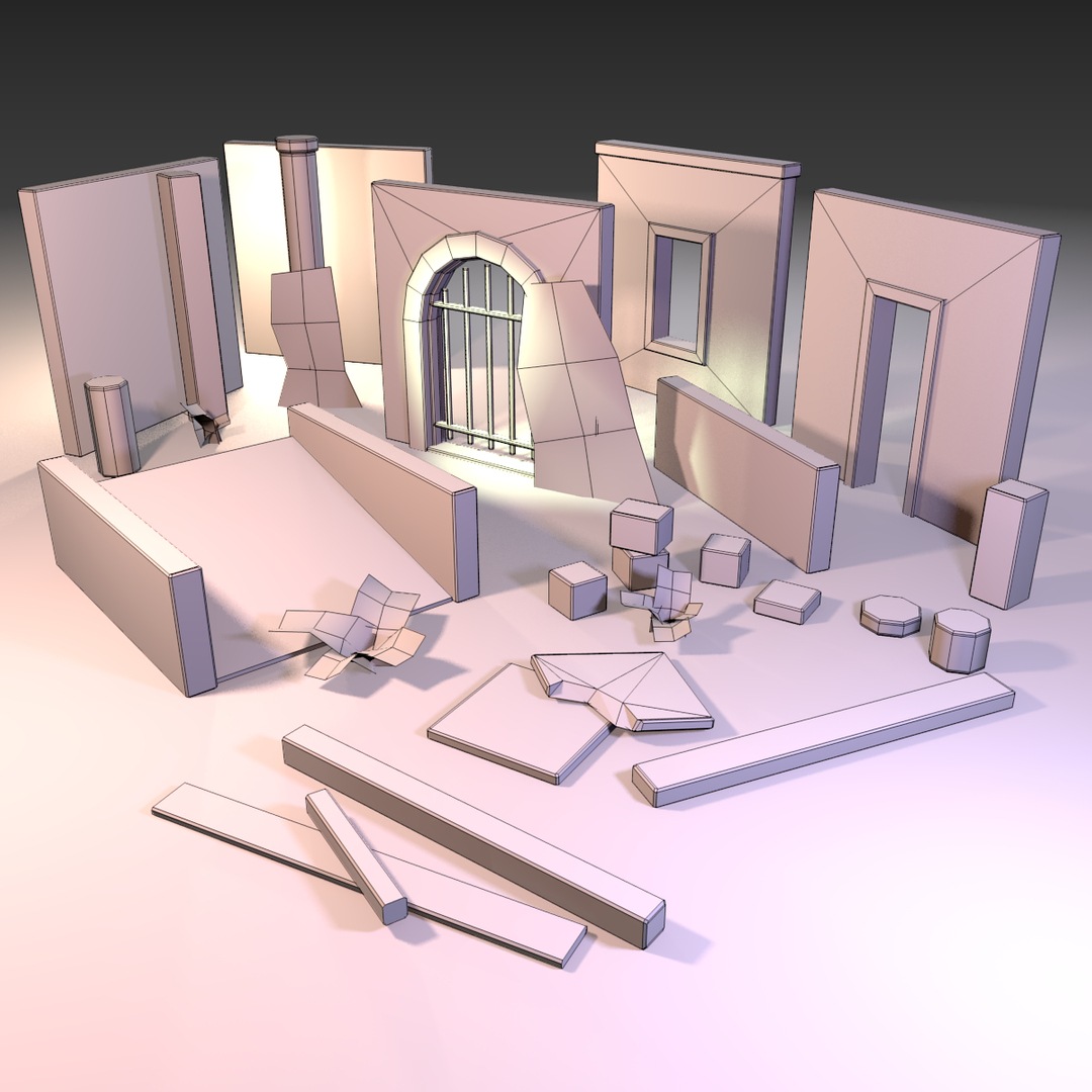 Props Package Creation 3d Obj