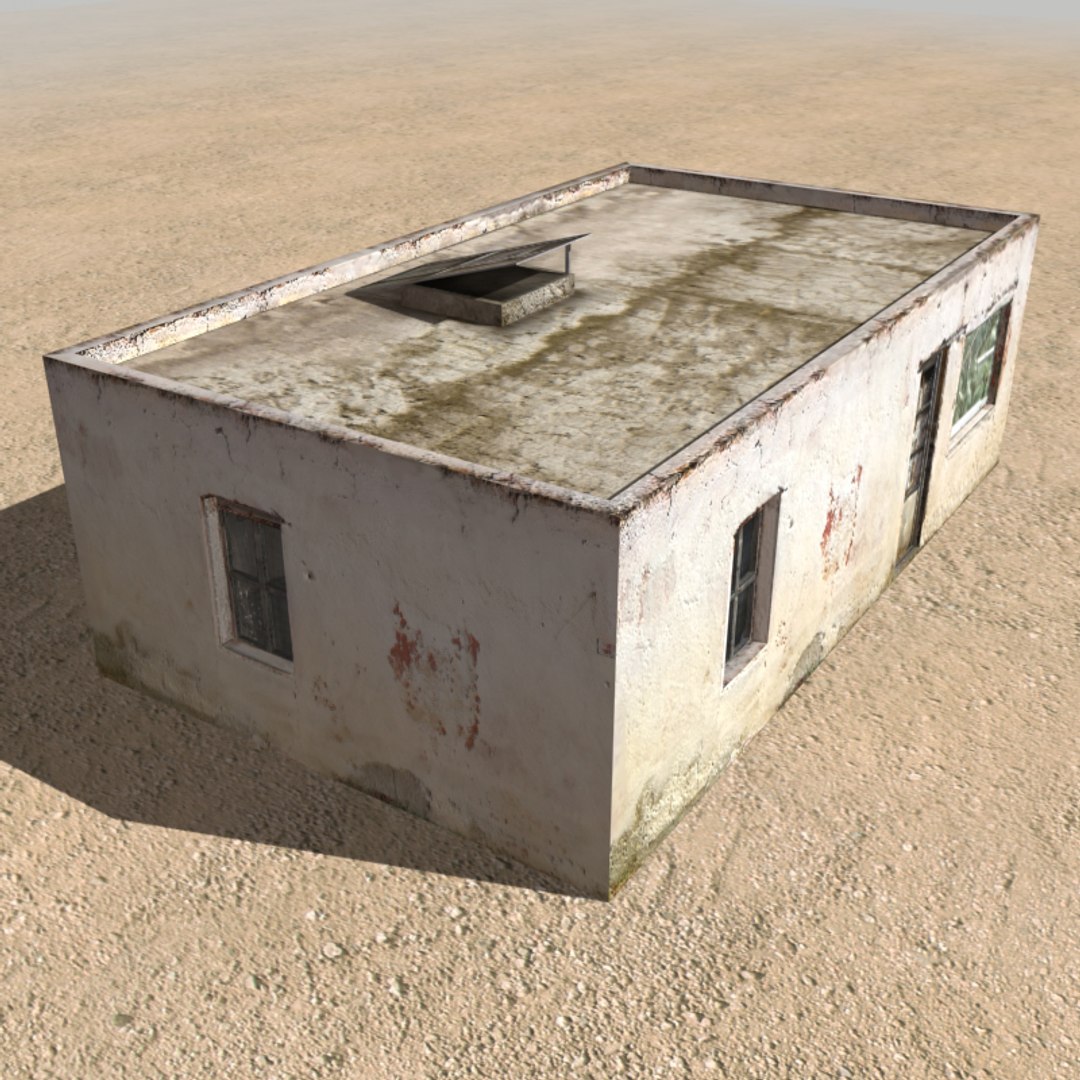 Afghan House 01 3d C4d