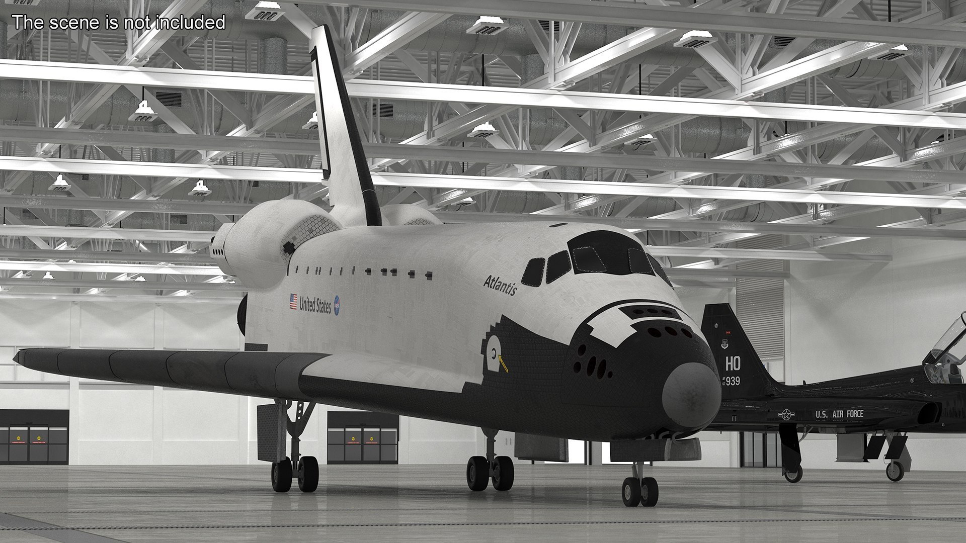 Space Shuttles Rigged For Maya Collection Model - TurboSquid 2514001