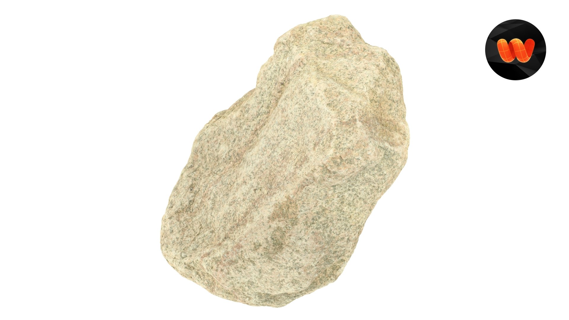 Natural Rock Raw Scanned 3D - TurboSquid 1782624