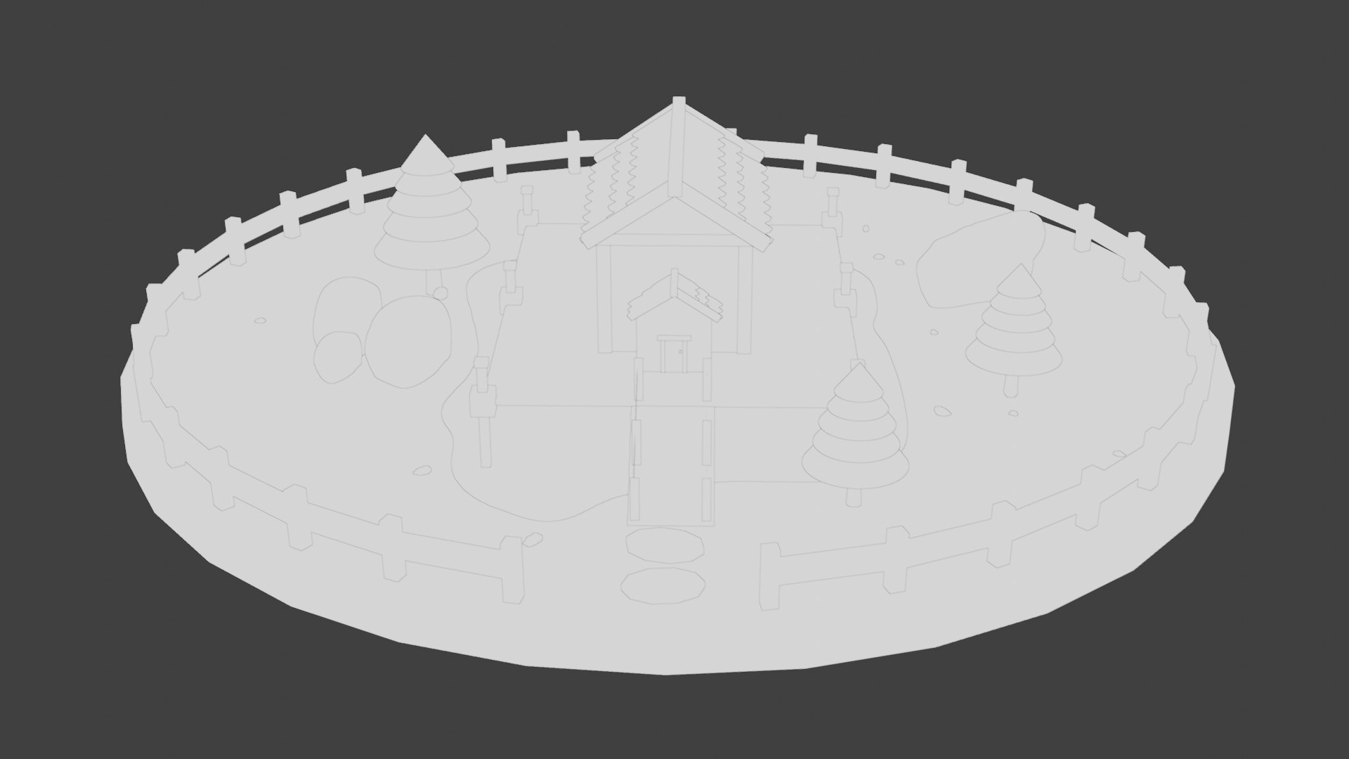 Cozy Cottage 3D Model - TurboSquid 2220306