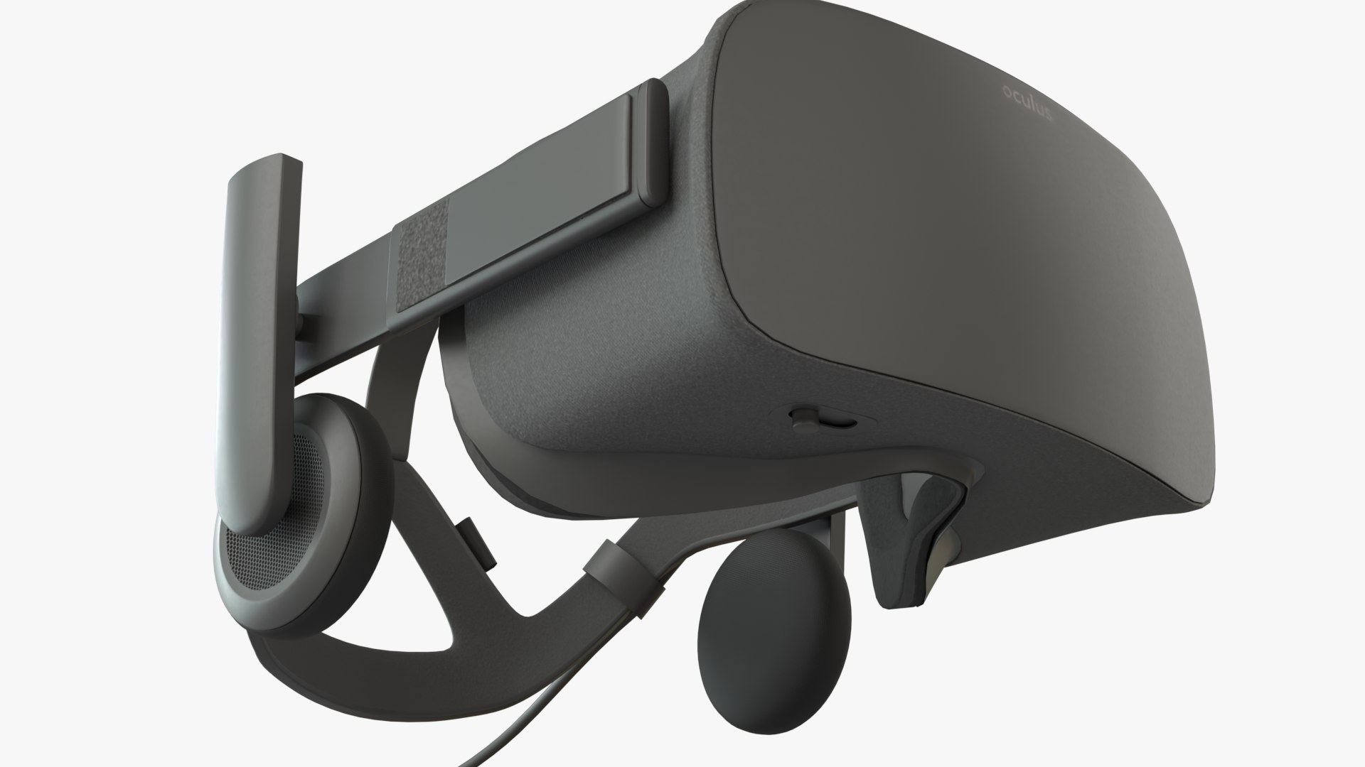 Oculus Rift With Controllers And Sensors Model - TurboSquid 2169974