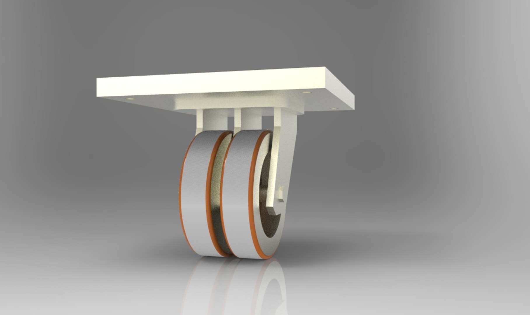 3D Model Caster Wheel - TurboSquid 2203771