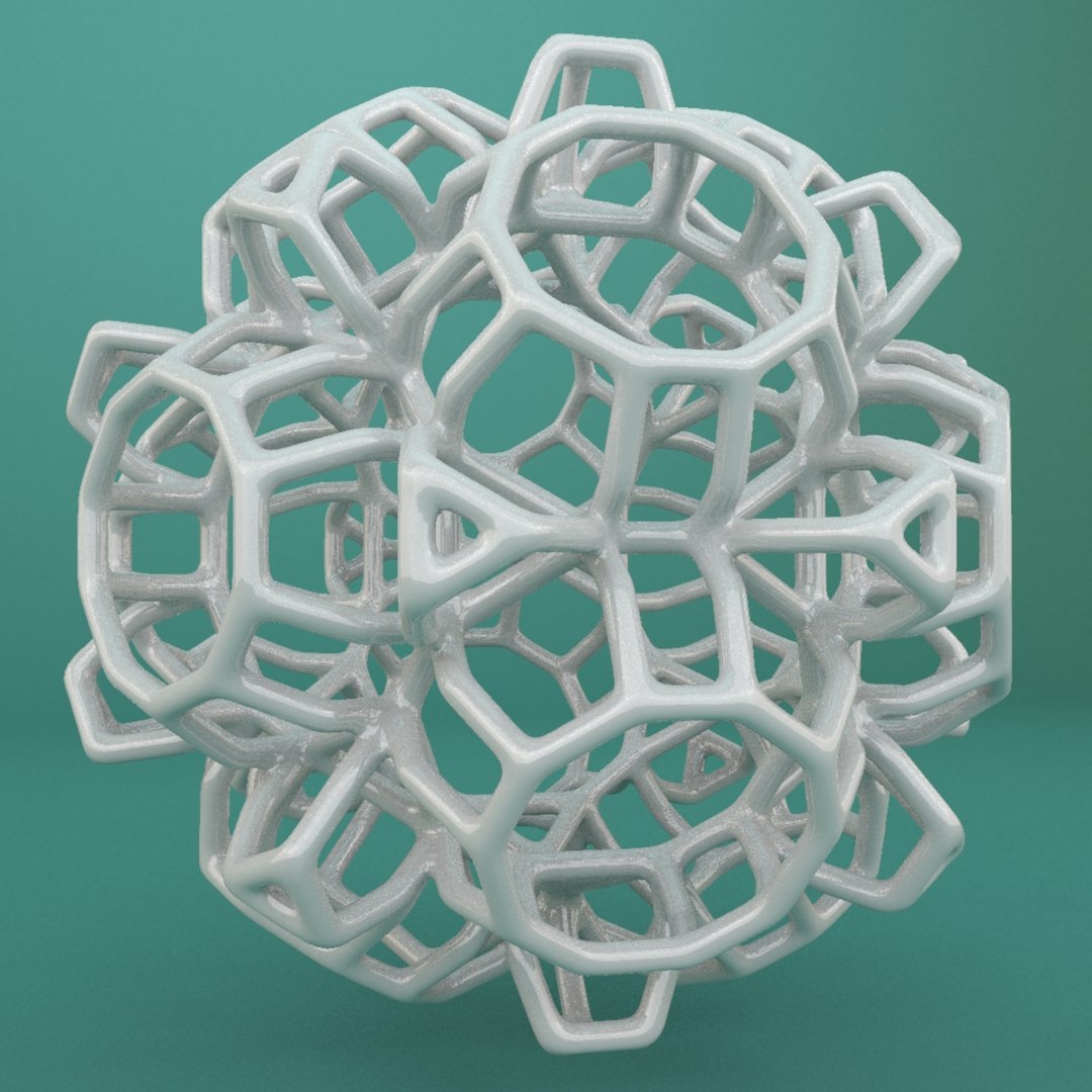 geometric shape 3d model