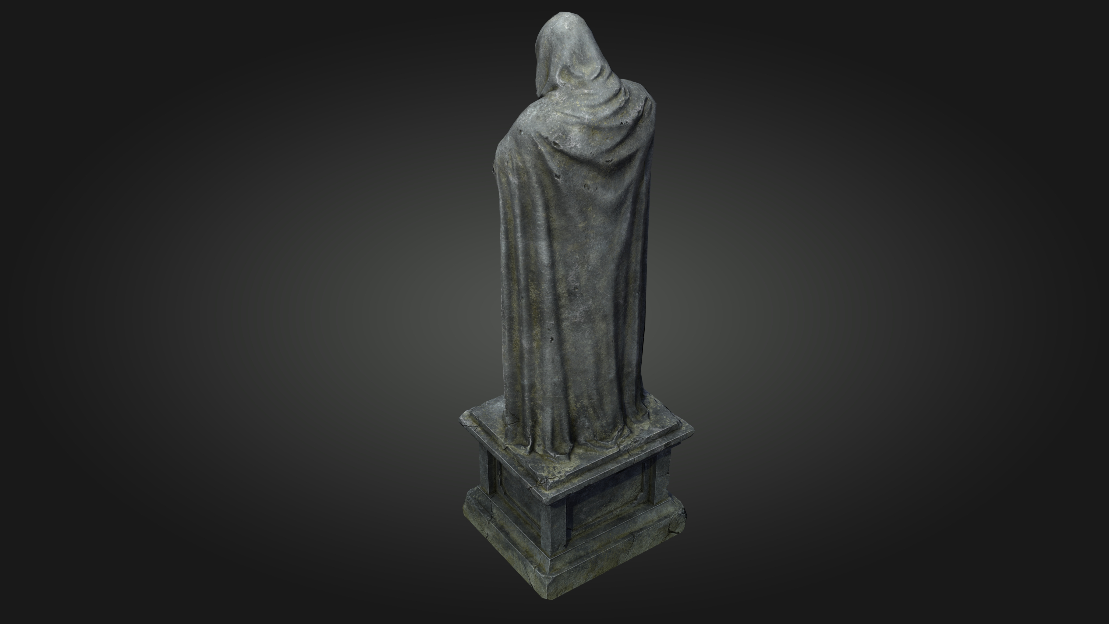 3D model ancient statue knight - TurboSquid 1699751