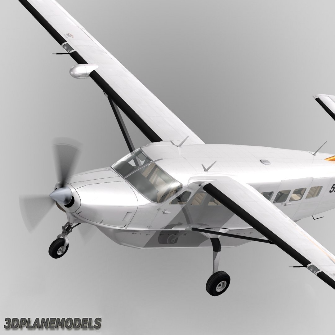 3d Model Cessna 208 Caravan Grand