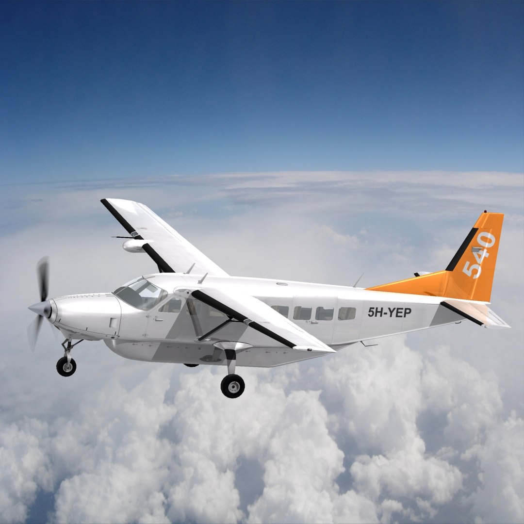 3d Model Cessna 208 Caravan Grand