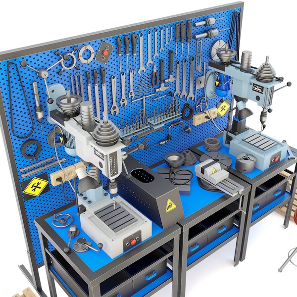 Free 3D Drilling-Machine Models | TurboSquid