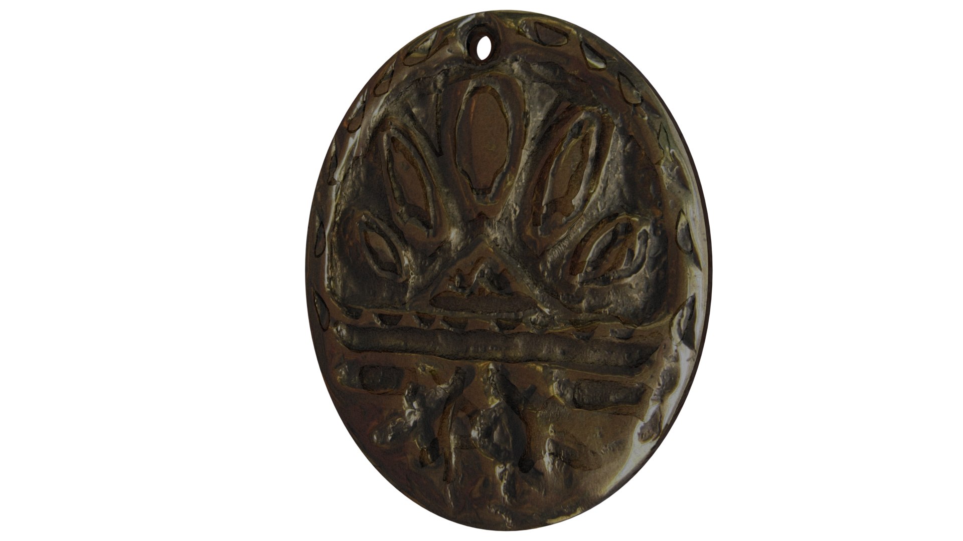 Conch Shell Pendant 3D - TurboSquid 2114991