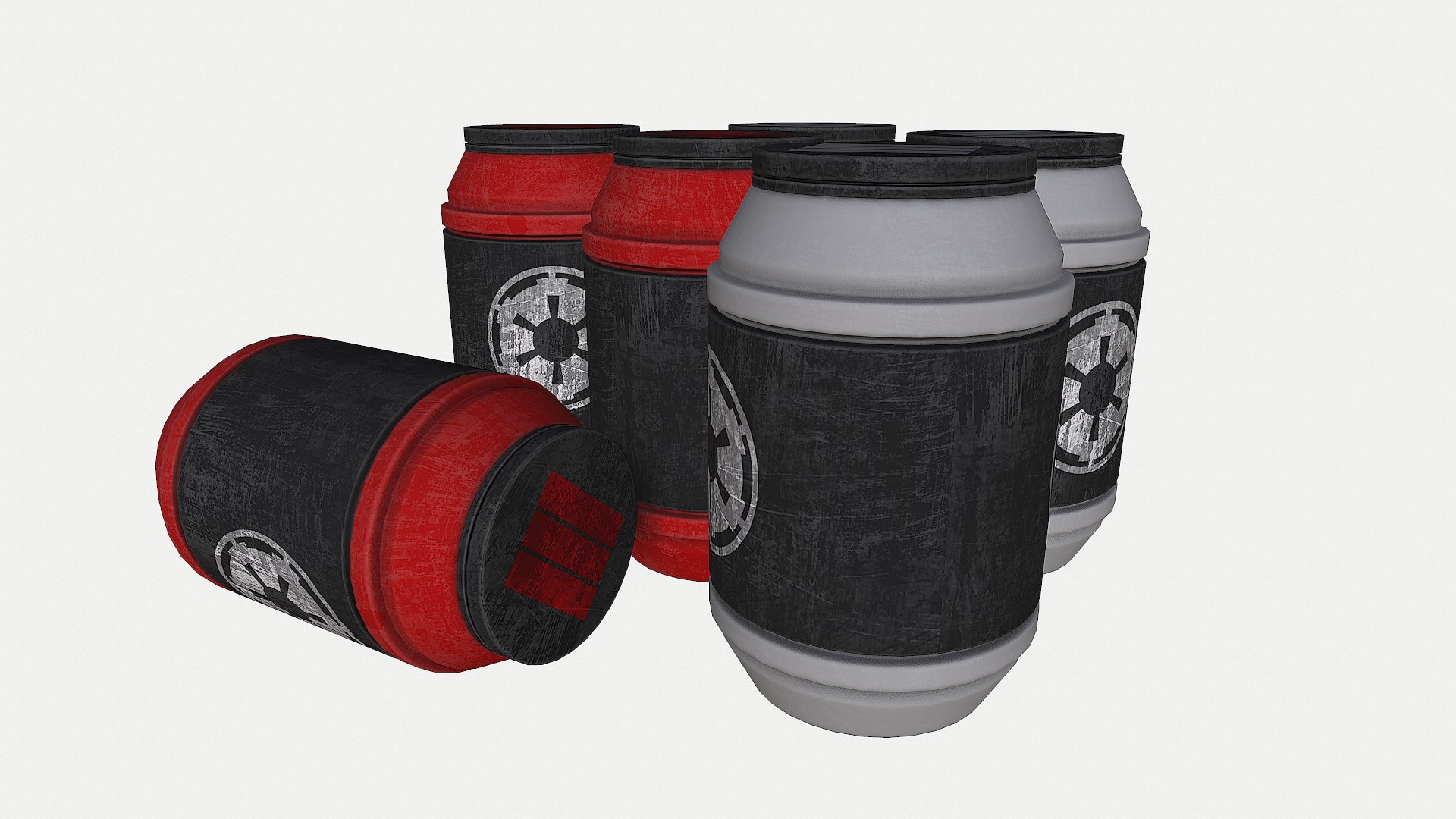 Imperial Storage Barrel 3D - TurboSquid 1578830