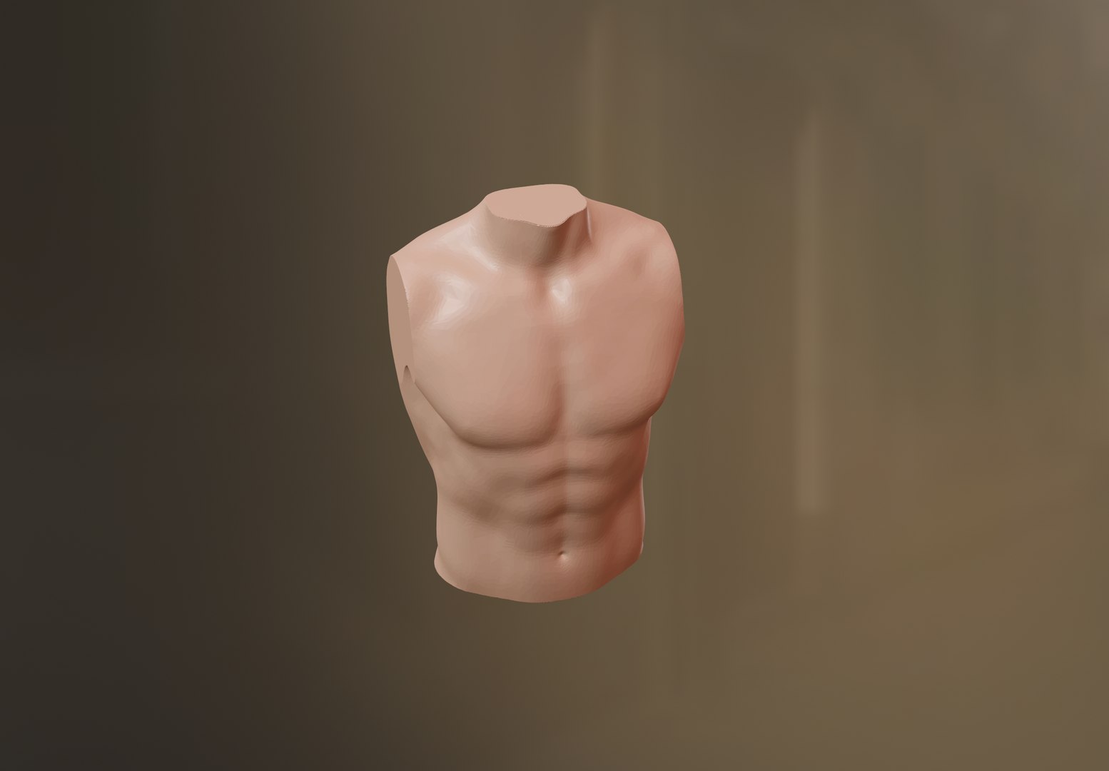 Male Torso 3D model 3D model - TurboSquid 1995534