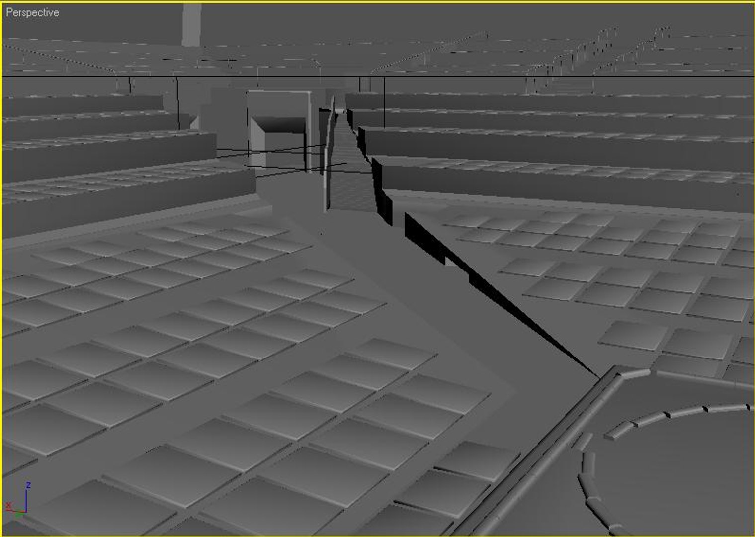 3d Big Sumo Arena Model