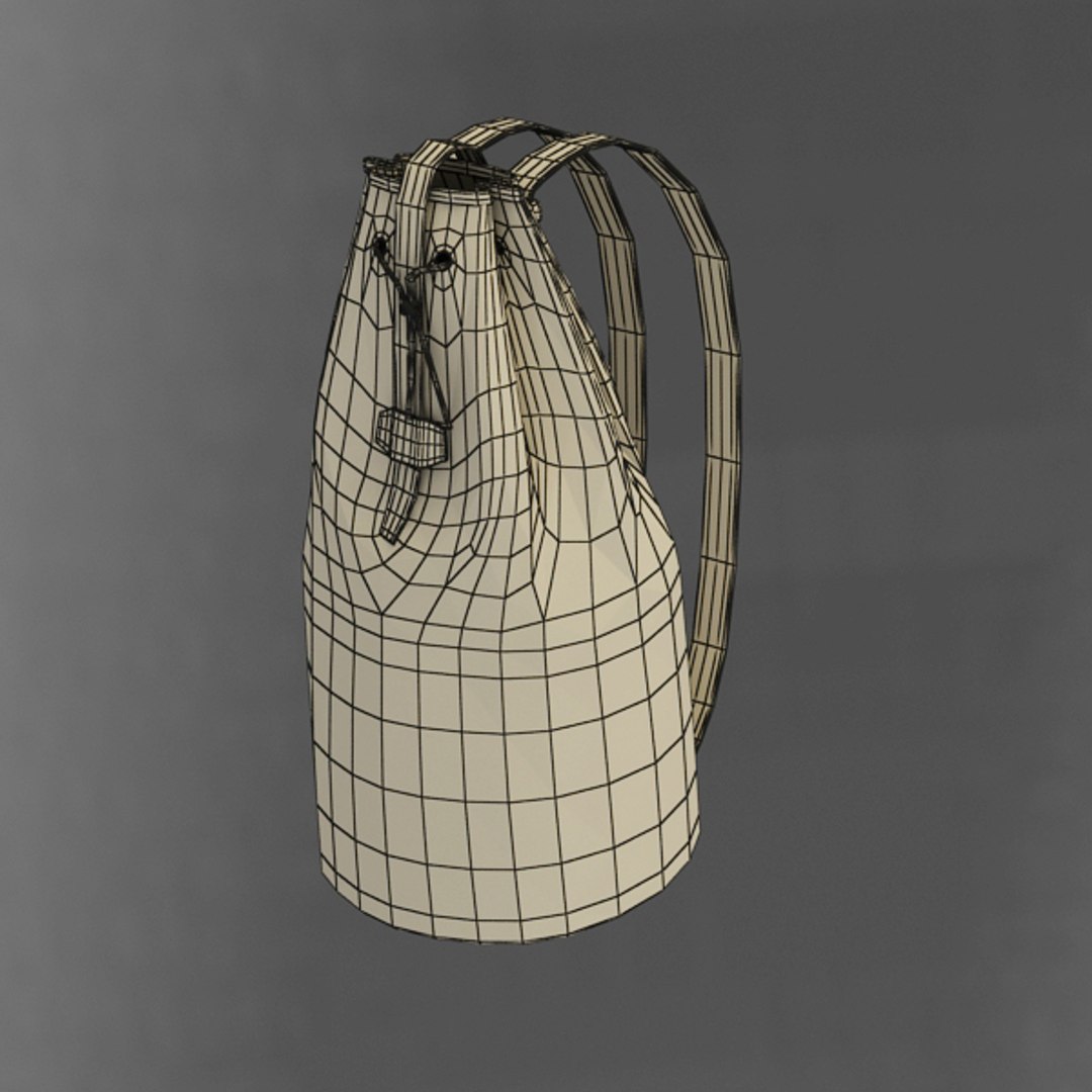 Pack Bag 3d Model