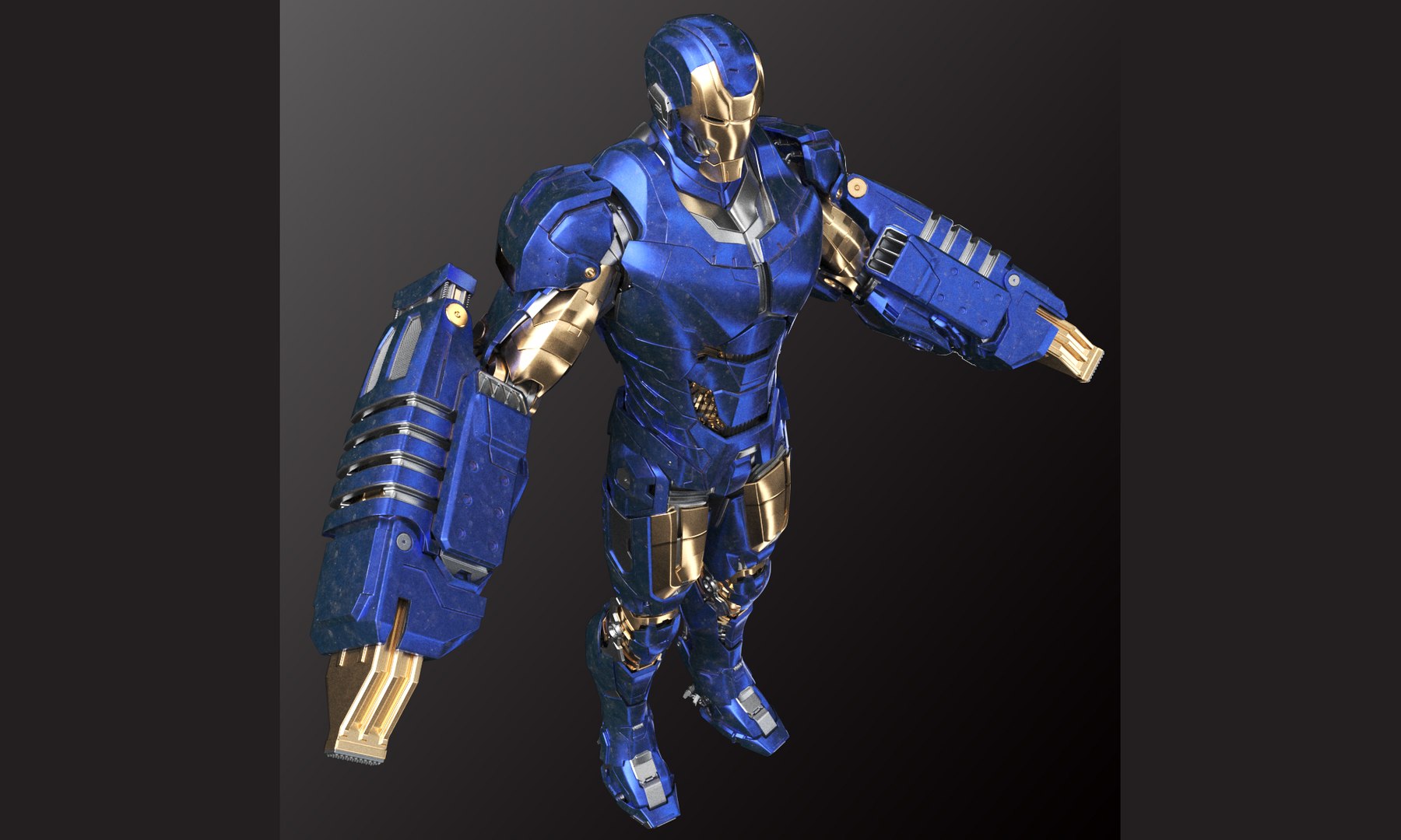 3D Iron Man Pack 03 4 in 1 - TurboSquid 1943299
