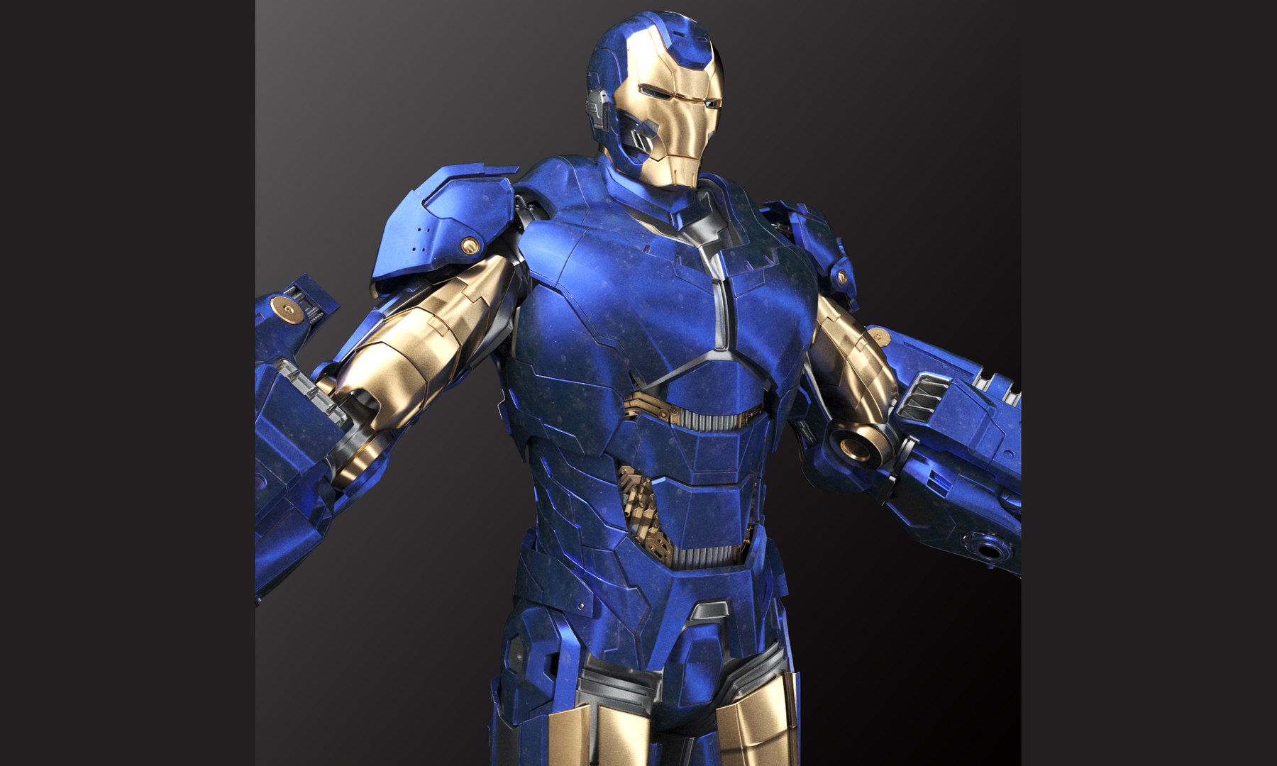 3D Iron Man Pack 03 4 in 1 - TurboSquid 1943299