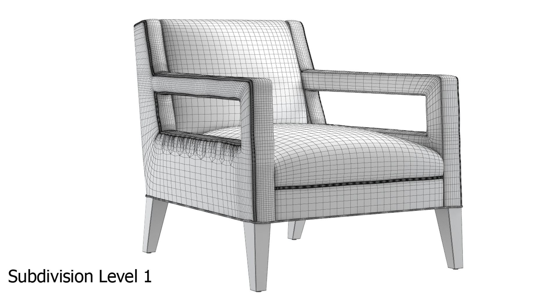 3d model chair dukes