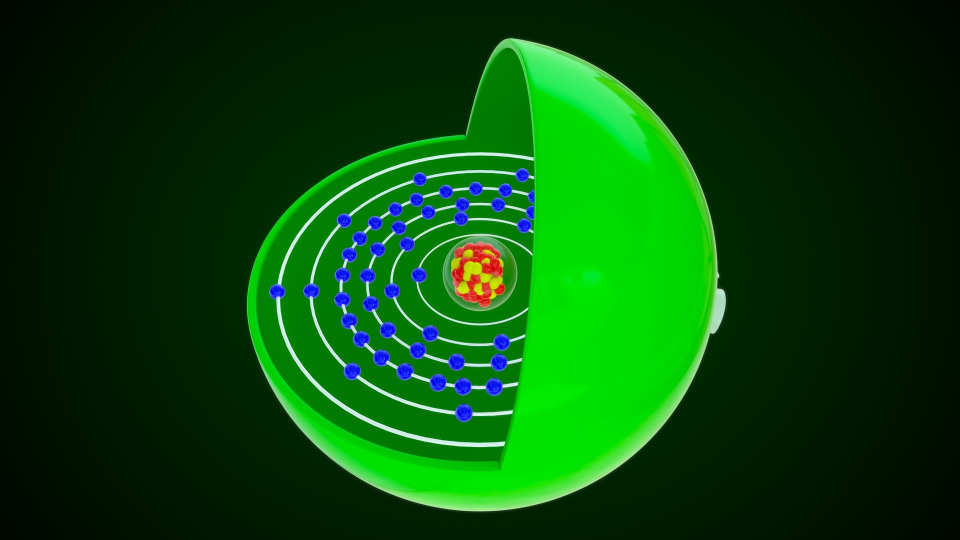 holmium atomic structure