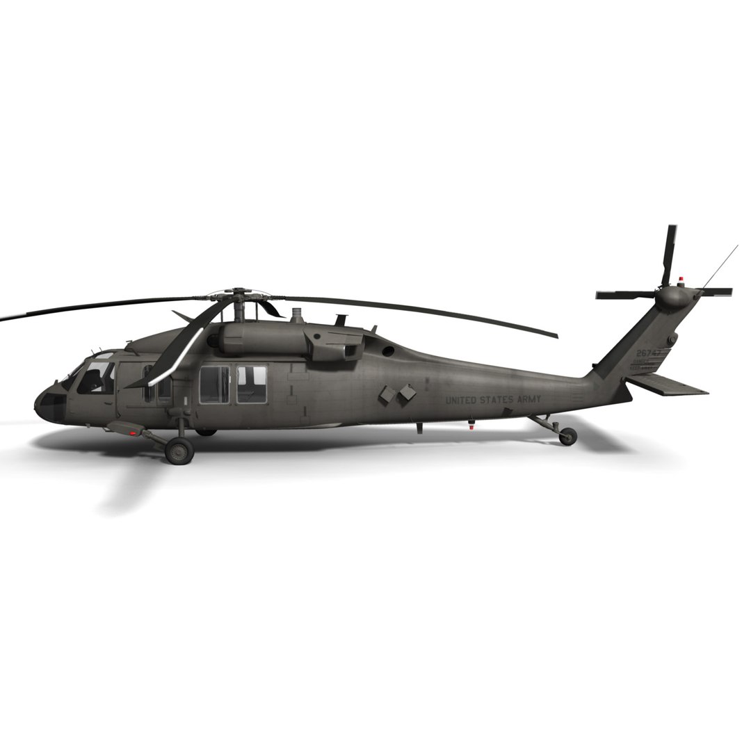 3d Model Generic Blackhawk Black Hawk