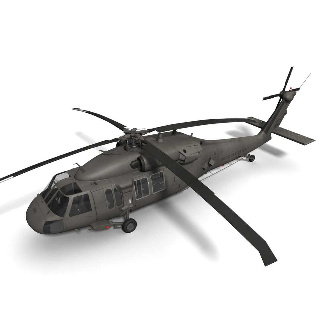 3d Model Generic Blackhawk Black Hawk