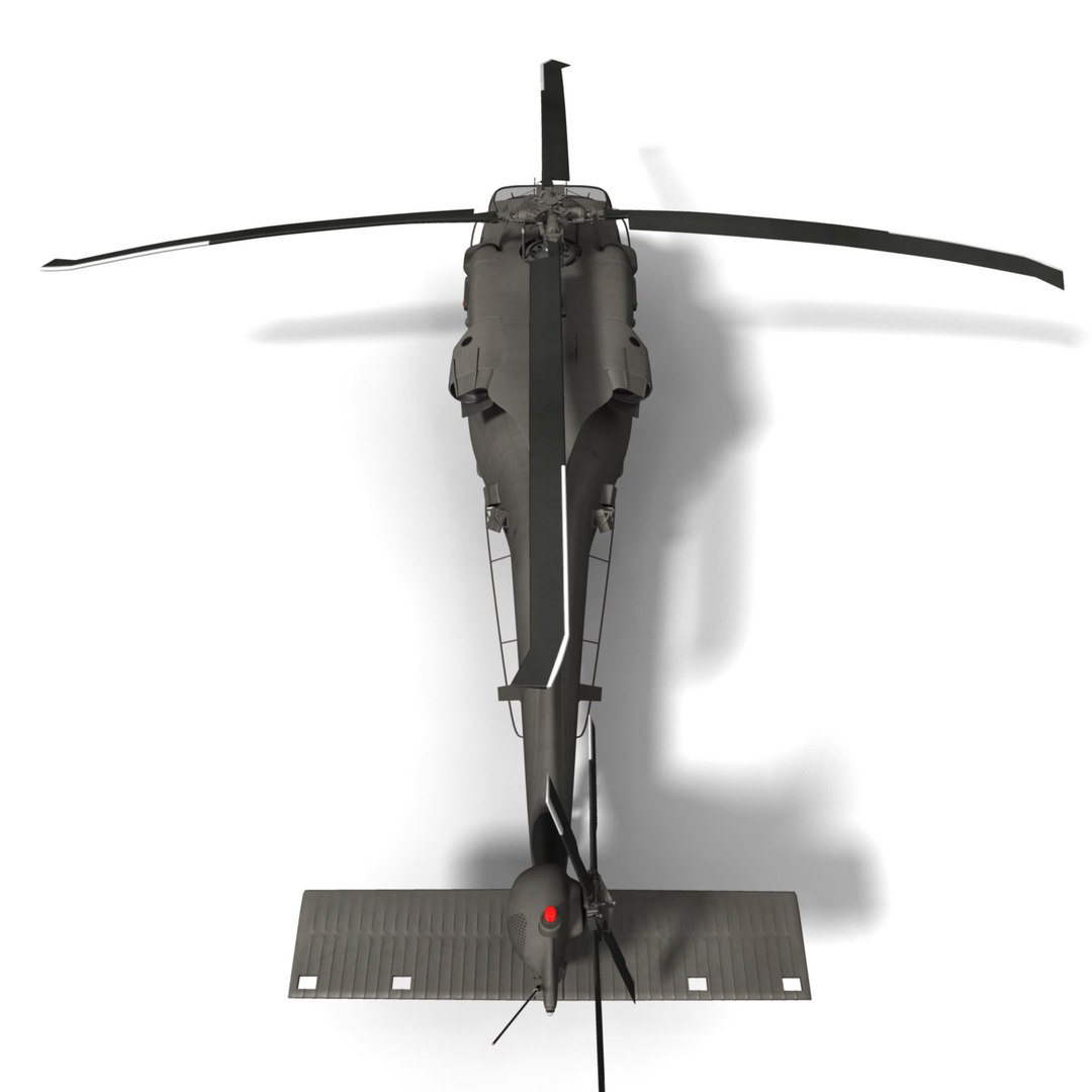 3d Model Generic Blackhawk Black Hawk